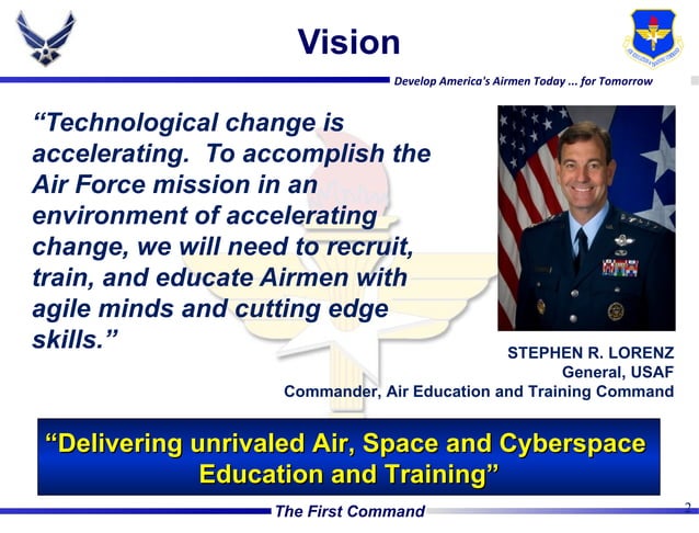 USAF Future Learning - COL J. THOMPSON | PPT | Defense Industry ...