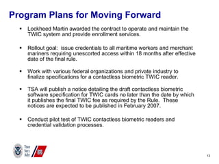 Uscg Twic Powerpoint | PPT
