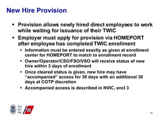 Uscg Twic Powerpoint | PPT