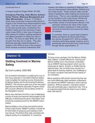 USCG-Auxiliary SAFETY LINES MAGAZINE_winter_2017, Passenger Ferry Audit ...