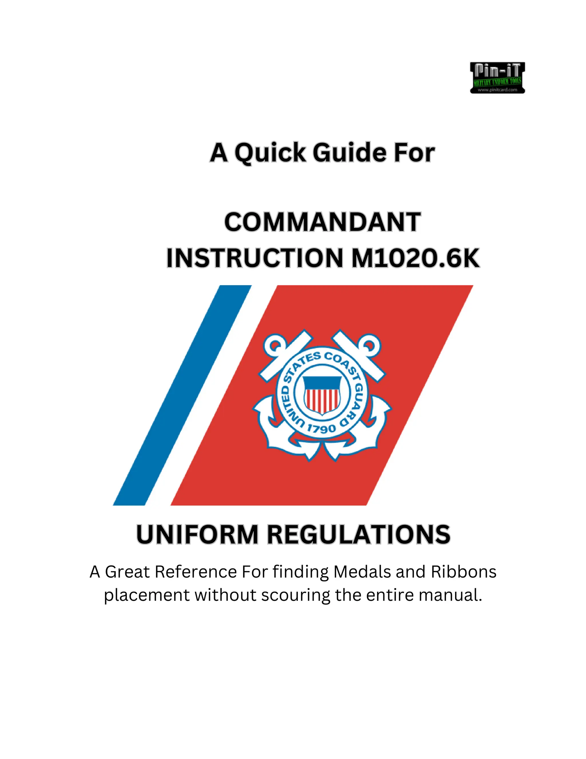 USCG Quick Guide For Uniform Medals and Ribbons wear and placement.pdf
