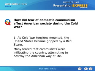 United States History Ch. 16 Section 4 Notes | PPT | War and Conflicts