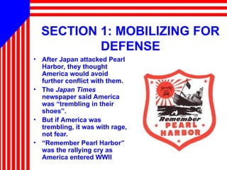 Involvement of US in major battle of world war 2 | PPT