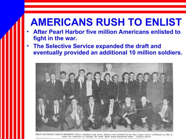 Involvement of US in major battle of world war 2 | PPT