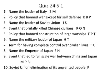 US CH 24 World War II (Europe) | PPT