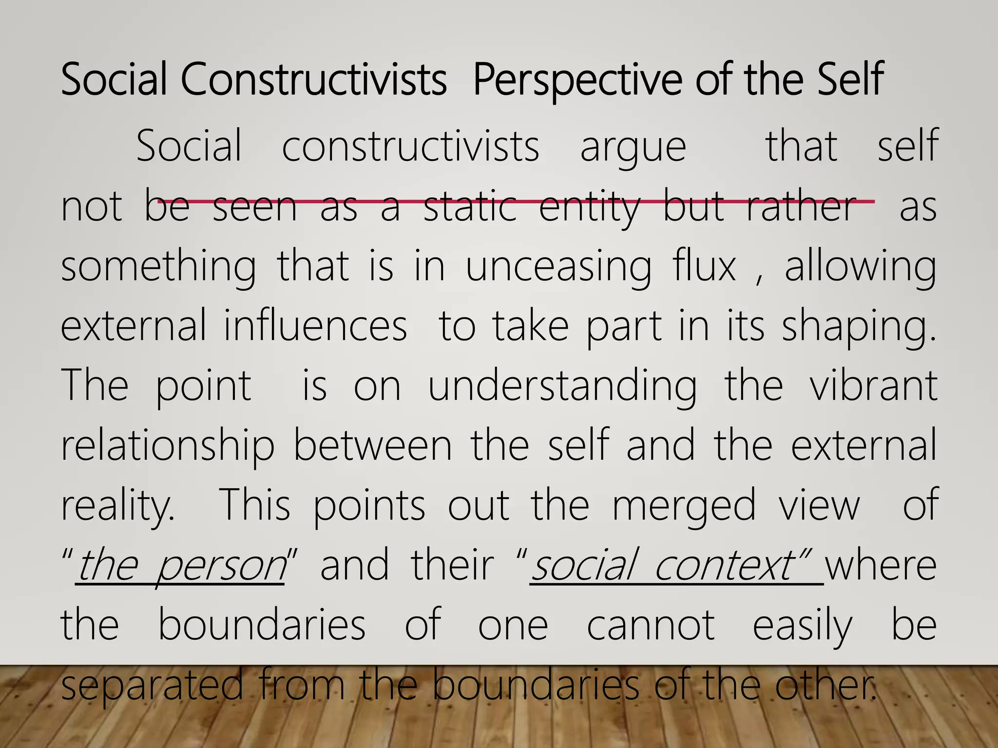 UNDERSTANDING THE SELF Chapter I Lesson 2 | PPTX