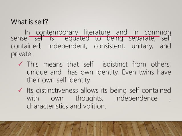 UNDERSTANDING THE SELF Chapter I Lesson 2 | PPTX