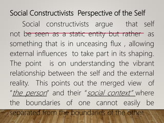 UNDERSTANDING THE SELF Chapter I Lesson 2 | PPTX