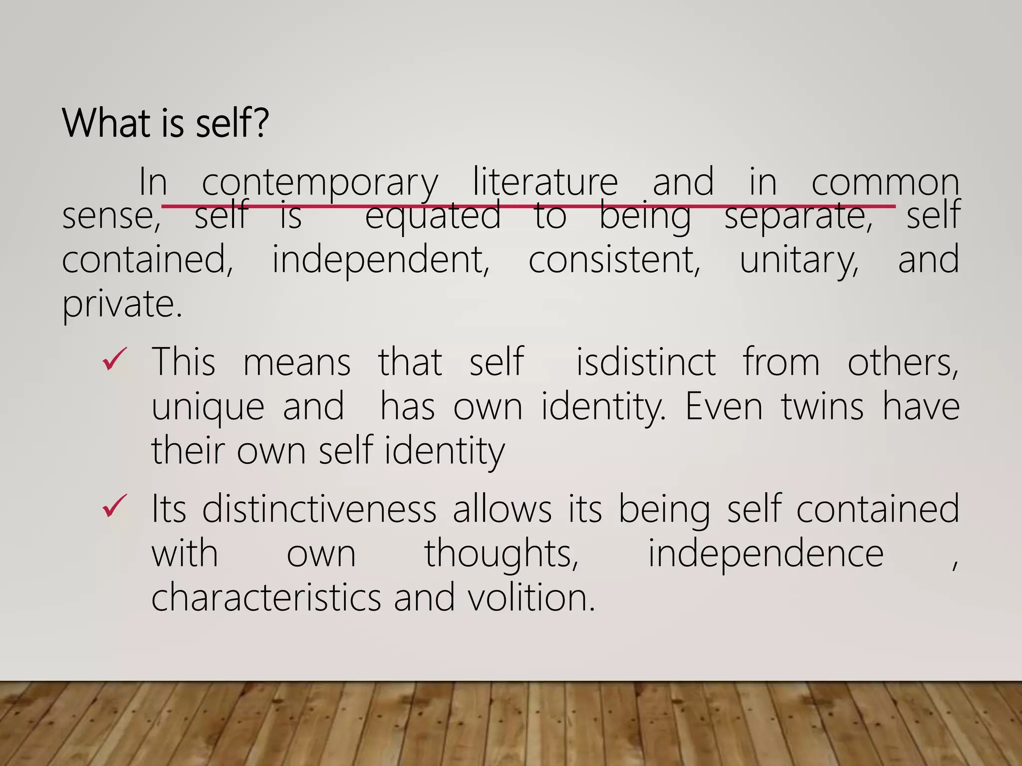 The Self ,Society and Culture | PPTX