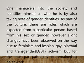 The Self ,Society and Culture | PPTX