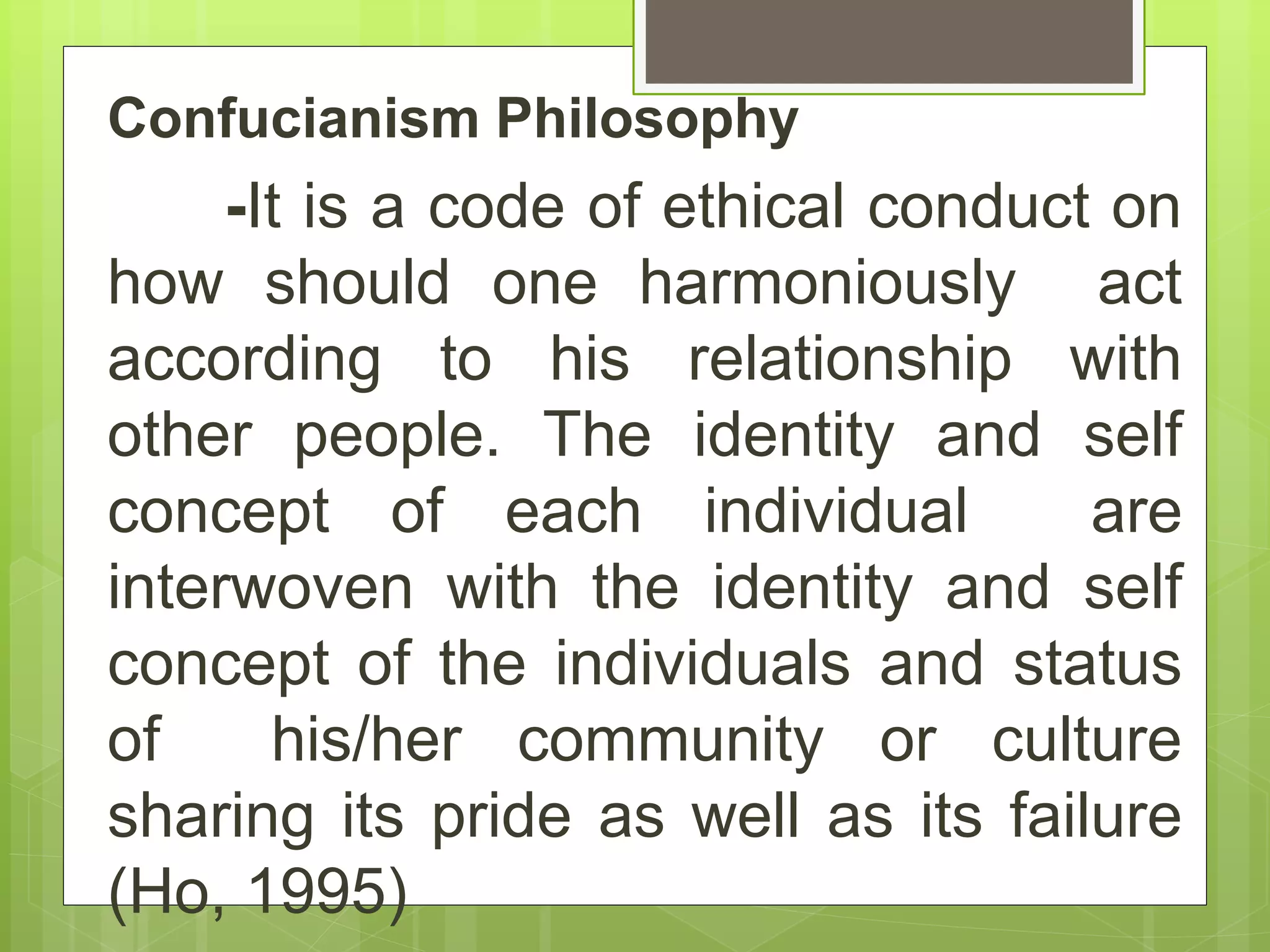 The Self in Western and Eastern Thoughts | PPTX