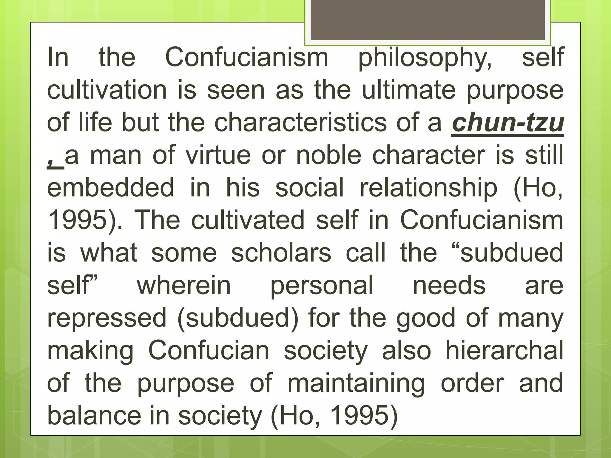 The Self in Western and Eastern Thoughts | PPTX