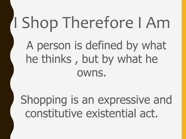 The Material Self | PPTX