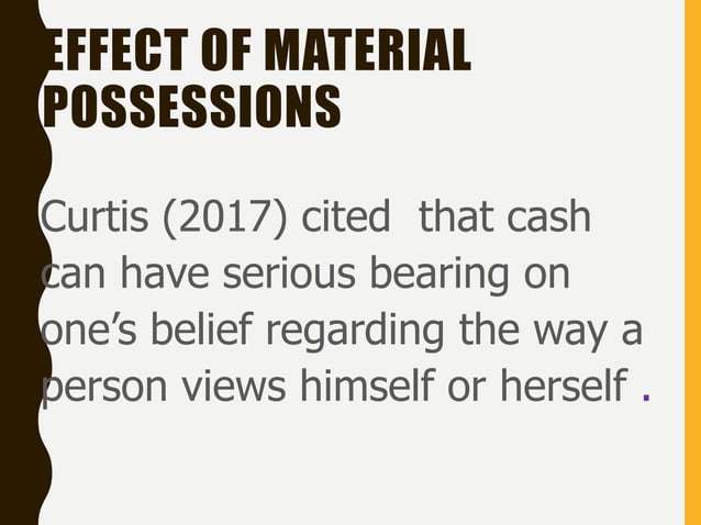 The Material Self | PPTX