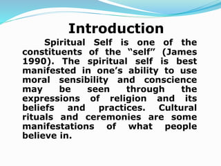 The Spiritual Self | PPTX