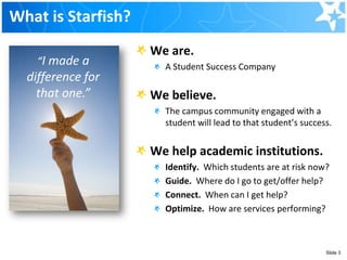 USciences Starfish Training Introduction | PPT