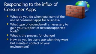 Consumerization of IT | PPTX