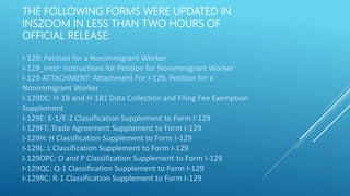 USCIS Releases Updated Form I-I29, INSZoom responds in less than two ...