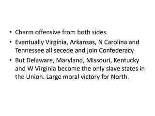 Causes of the US Civil War | PPTX