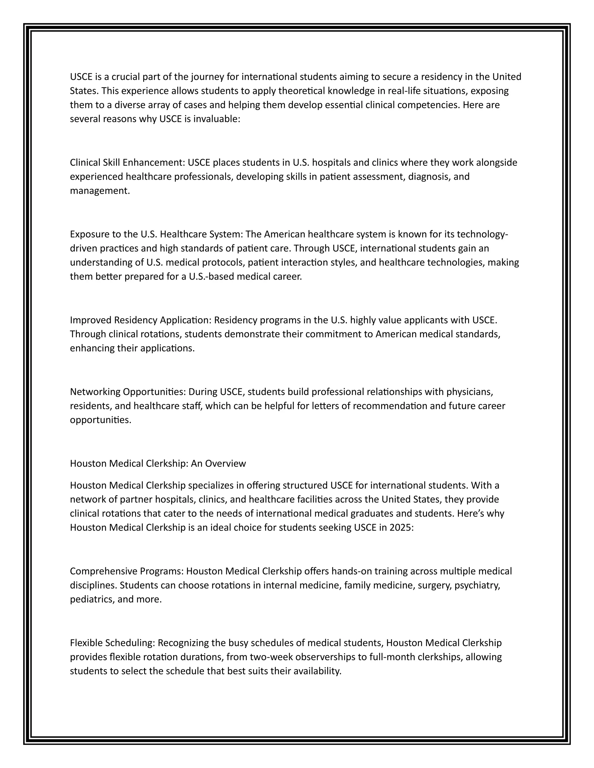 US Clinical Experience for International Students in 2025 with HMC.pdf