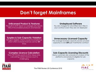 IBM Audit Defence Strategies: Eric Chiu - Fisher IT Asset Consulting (ITAM Review US Annual ...