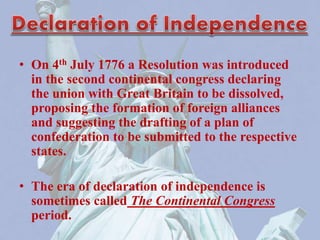 The Constitution Of United States of America | PPTX