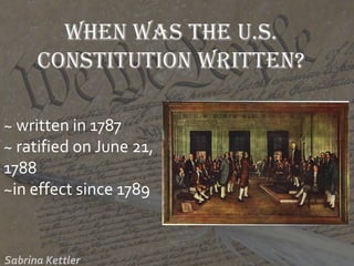 Us constitution | PPTX | Civic affairs | Politics
