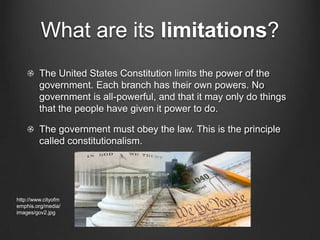 Us constitution | PPTX