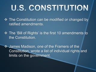 constitution of the United States of America | PPTX