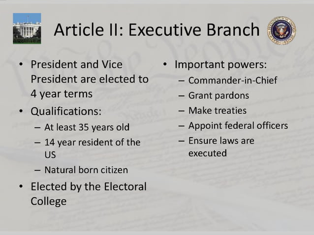US Constitution | PPT | Elections | Politics