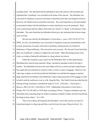 Order on Rule 29 Motion in Federal Court | PDF