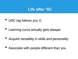 Careers outside Academia - USC Computer Science Masters and Ph.D ...