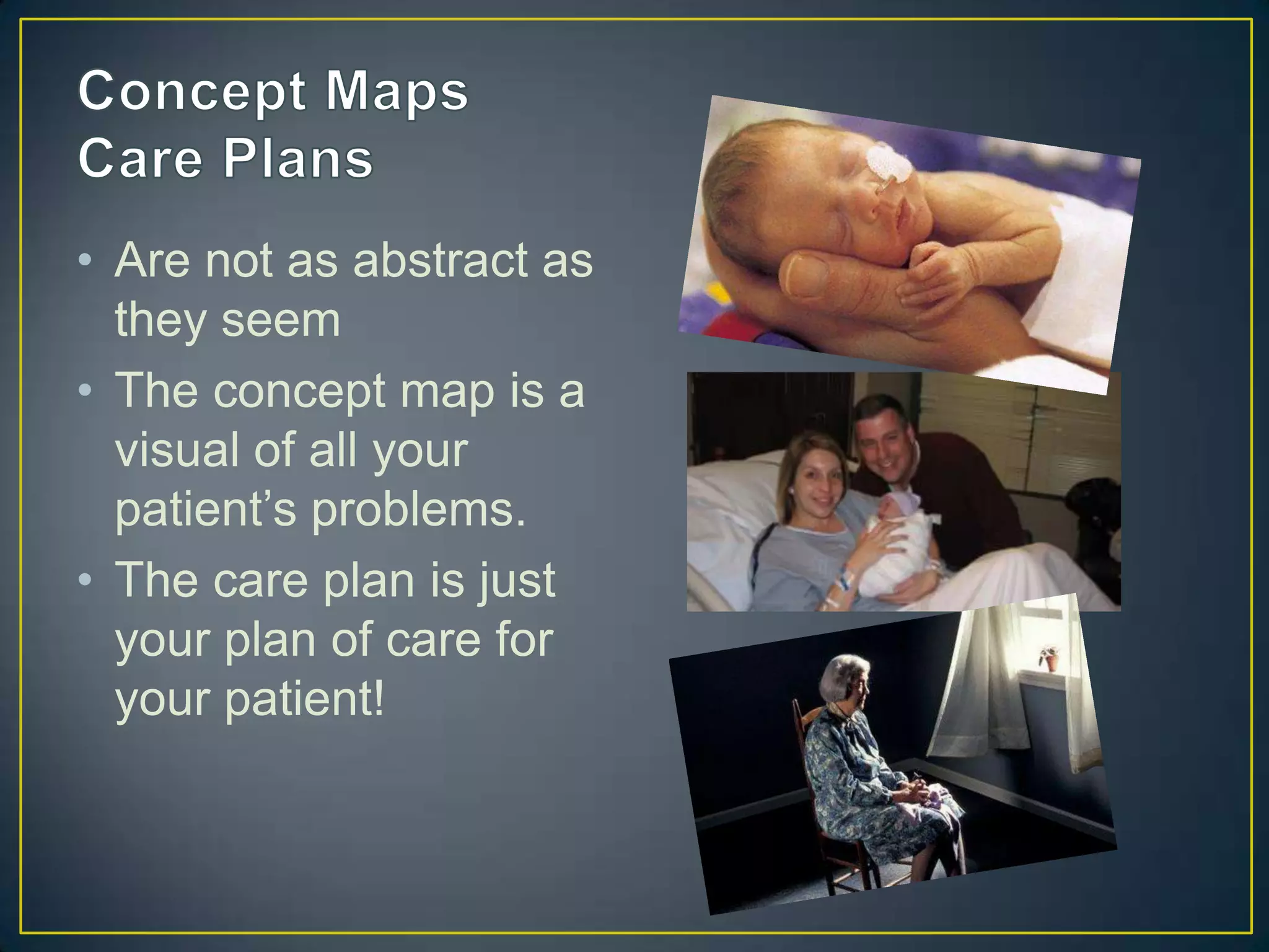 Uscu concept map care plan power point dbh | PPTX