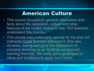 Us Culture | PPT | Education