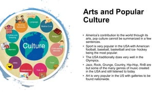 USA culture | PPTX
