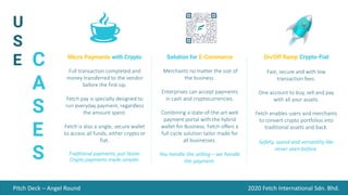 Fetch payments Pitch Deck | PDF