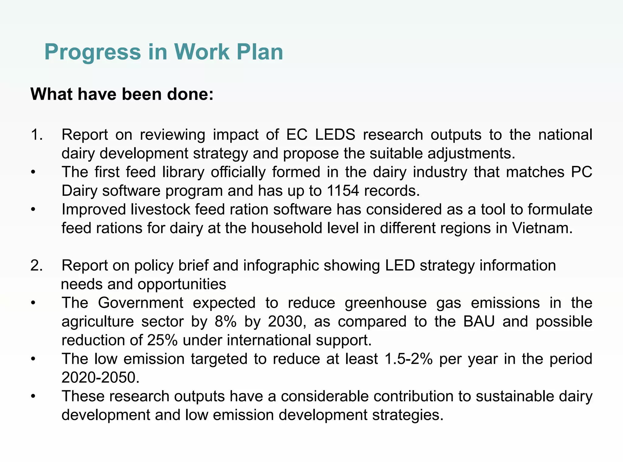 Delivering information for national low-emission development strategies ...