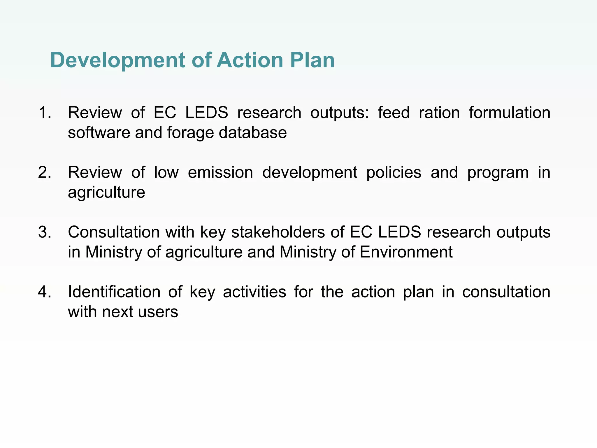 Delivering information for national low-emission development strategies ...