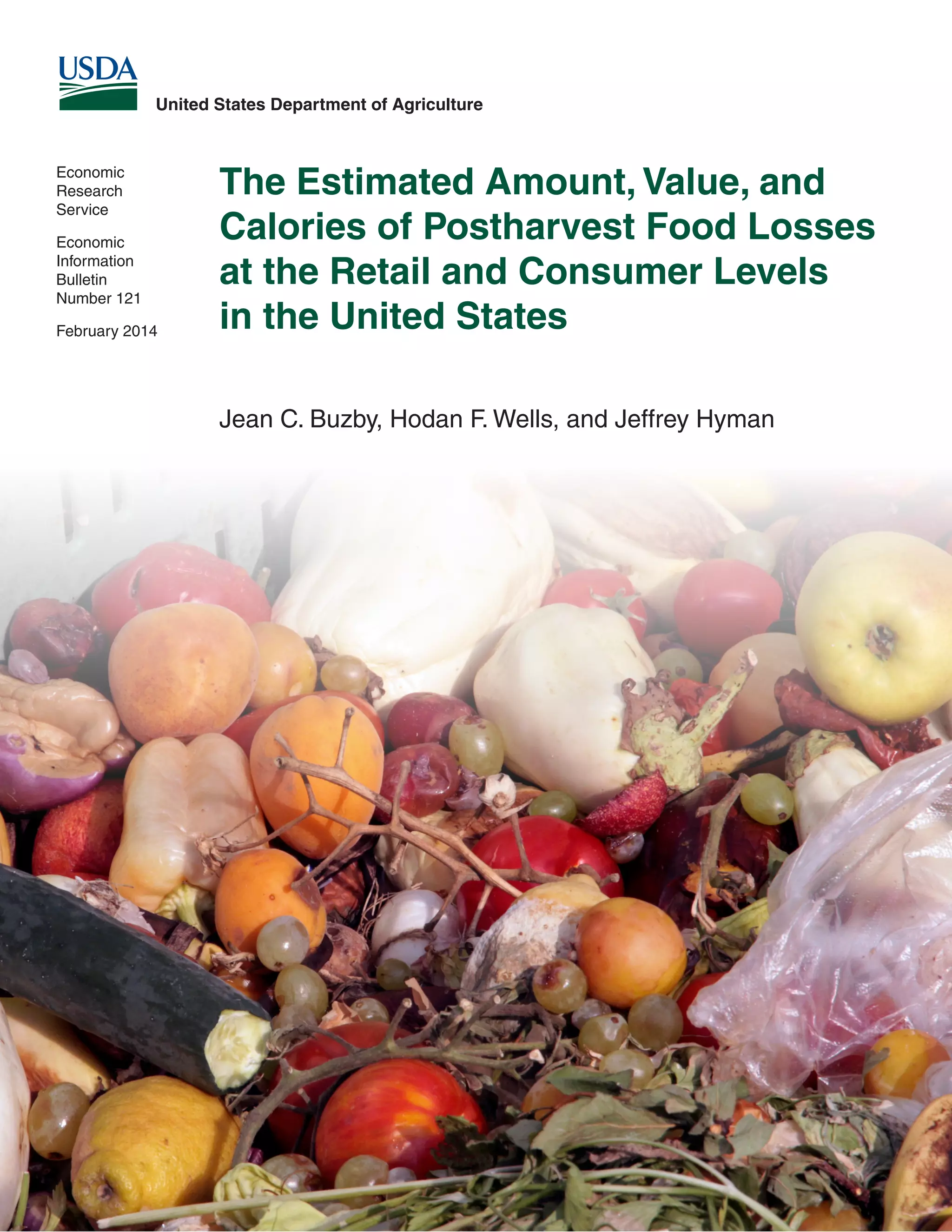 USDA food waste analytics | PDF