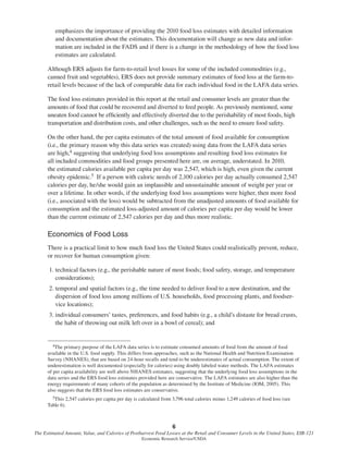USDA food waste analytics | PDF