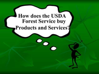 USDA Forest Service Briefing | PDF