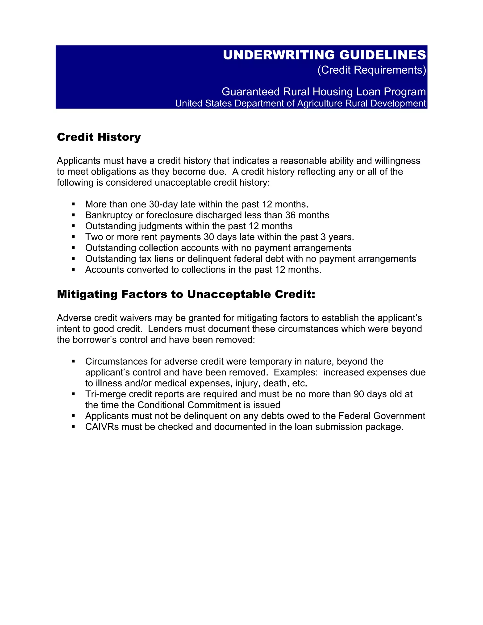 USDA Guidelines | PDF