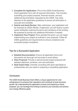 Empowering Rural Entrepreneurs: How USDA Small Business Grants Can ...