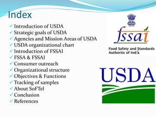 Usda vs fssai new | PPTX