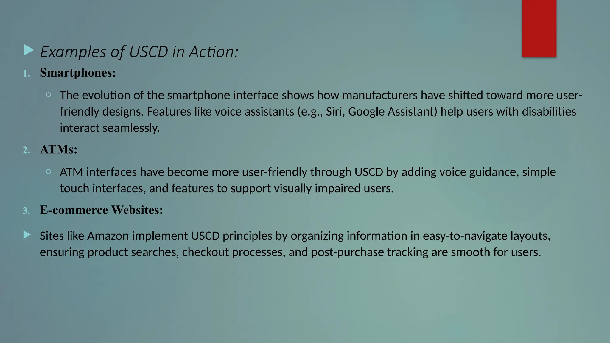user centered design system- UCDS USER D | PPTX