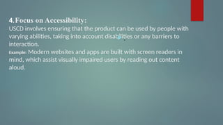 user centered design system- UCDS USER D | PPTX