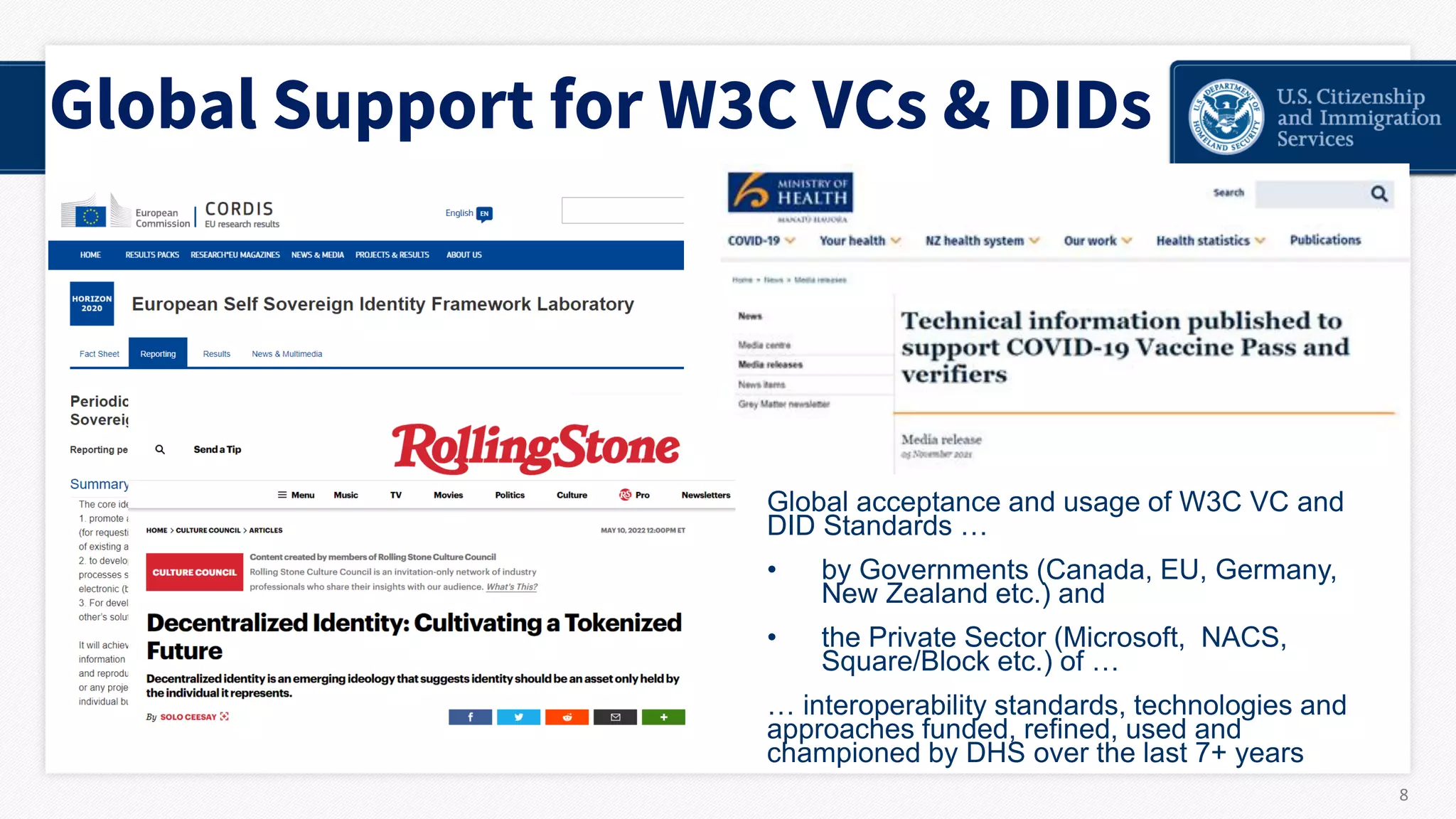 US Digital Immigration Credentials Overview | PDF