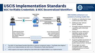 US Digital Immigration Credentials Overview | PDF