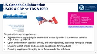 US Digital Immigration Credentials Overview | PDF