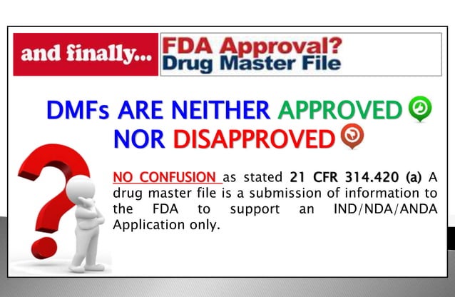 US DMF Preparation and submission | PPTX